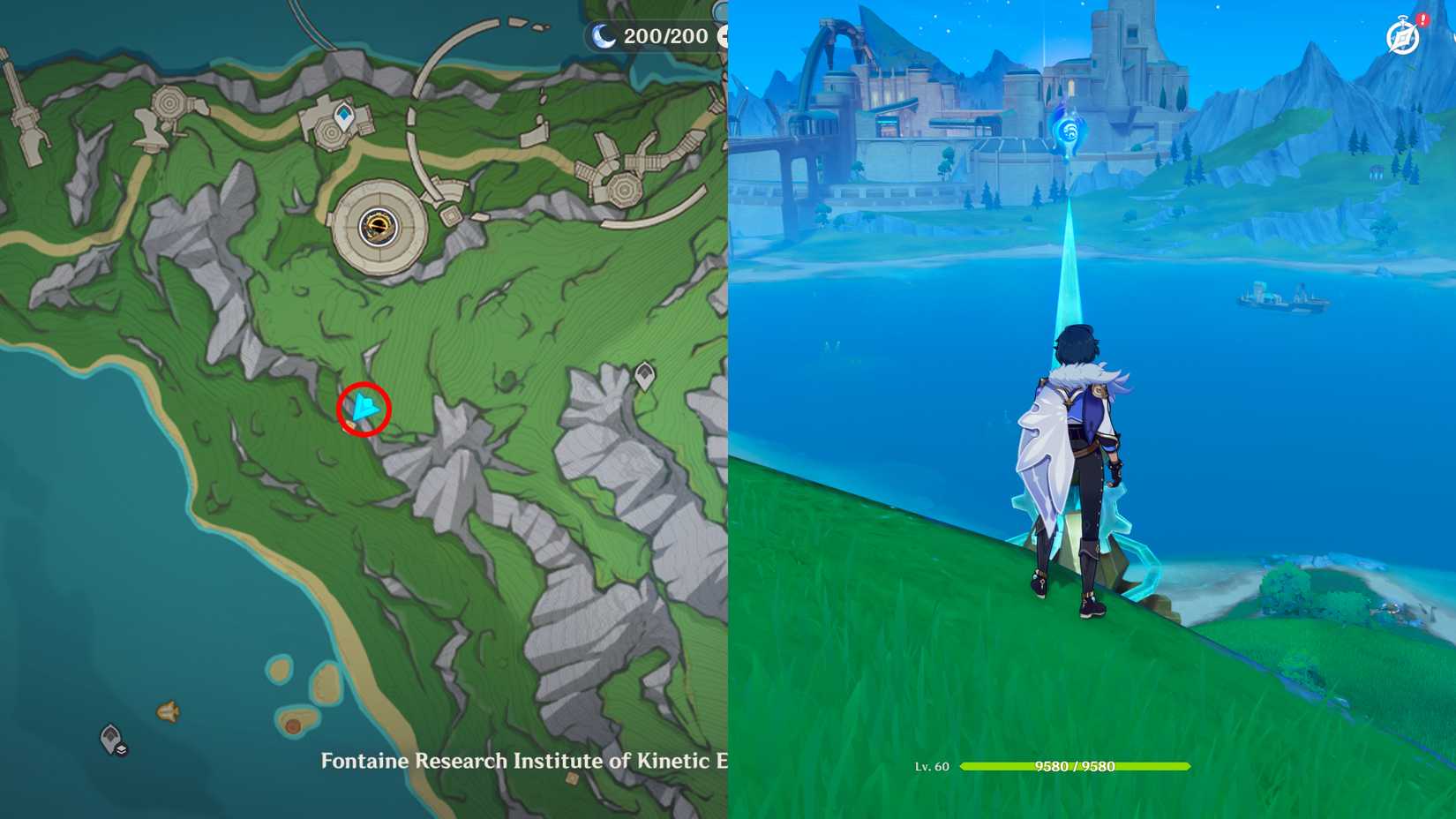 Fontaine Research Institute Hydroculus Locations in Genshin Impact