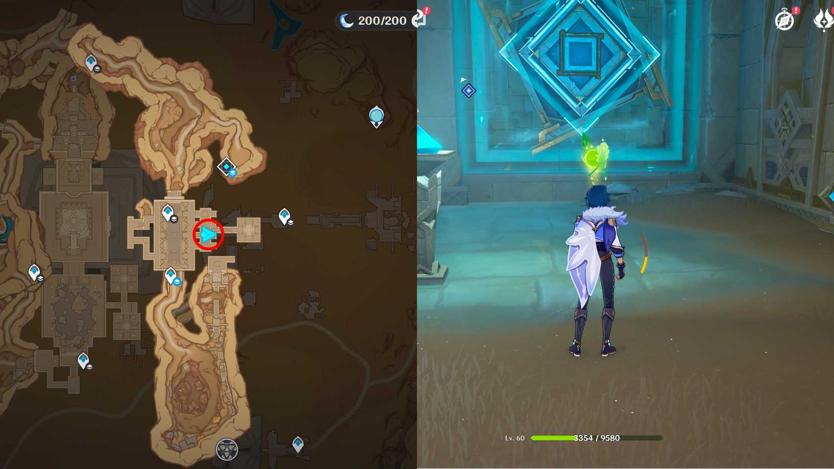 Hypostyle Desert Dendroculus Locations In Genshin Impact