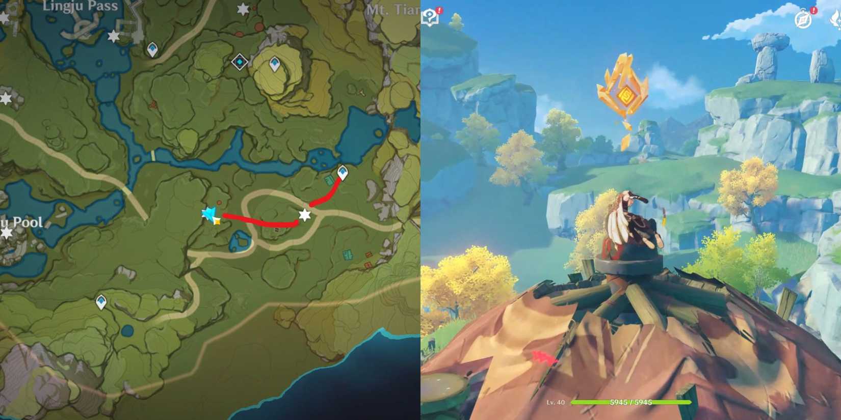 Lisha Geoculus Locations In Genshin Impact