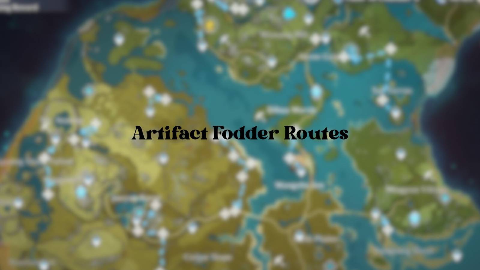 Liyue Artifact Farming Routes In Genshin Impact