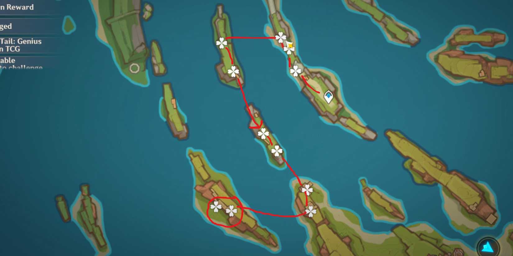 Natlan Artifact Farming Route In Genshin Impact