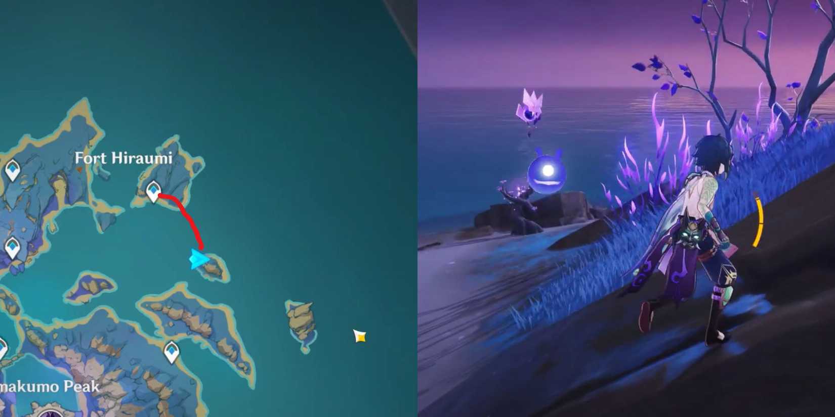 All Seirai Island Electroculus Locations In Genshin Impact