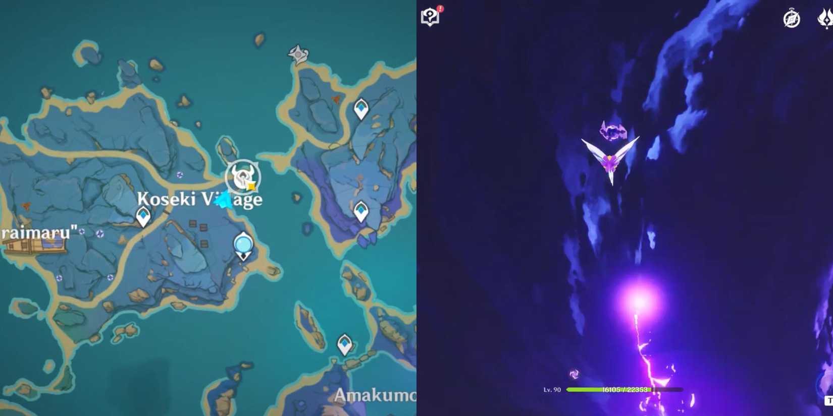All Seirai Island Electroculus Locations In Genshin Impact