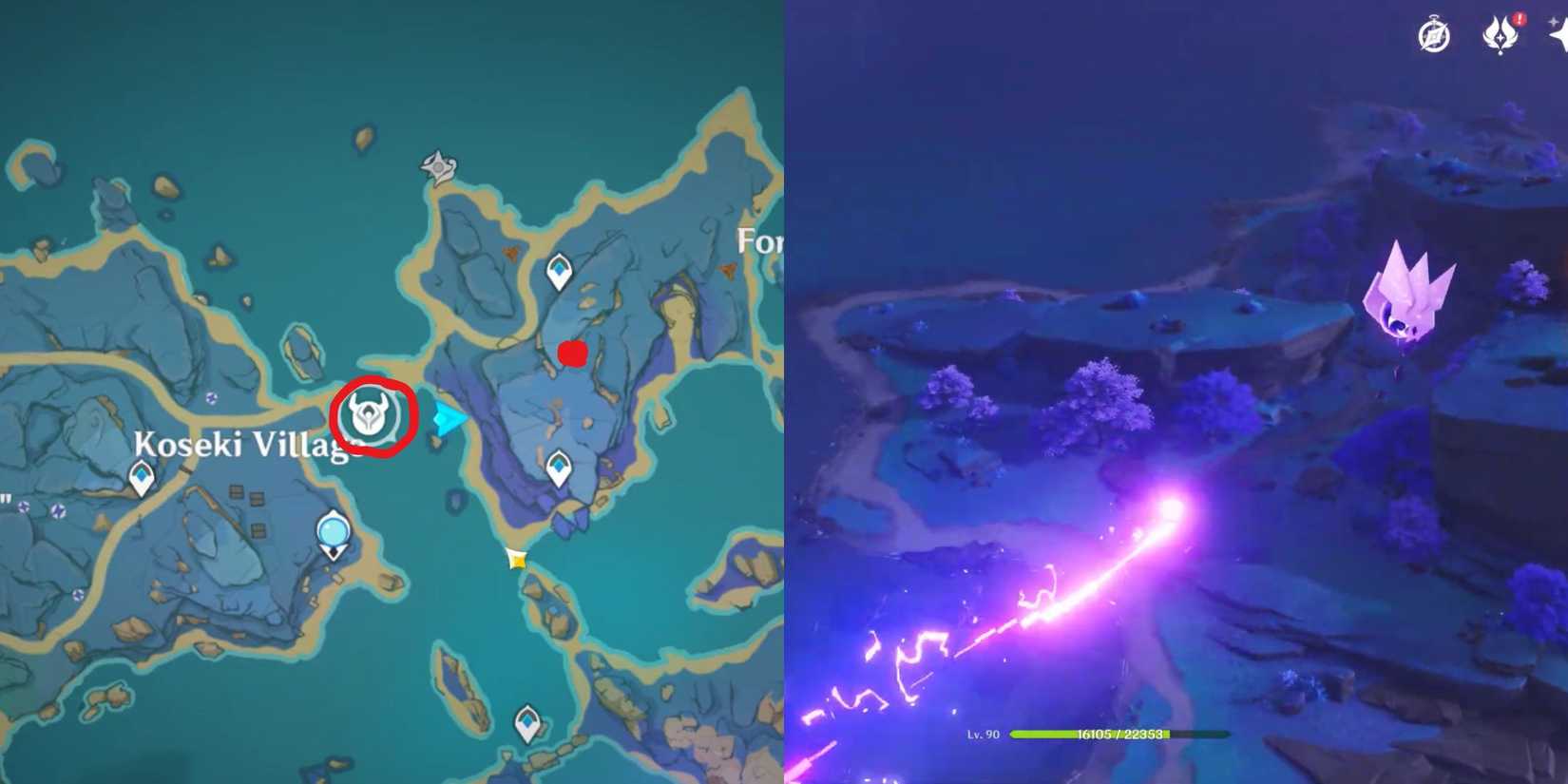 All Seirai Island Electroculus Locations In Genshin Impact