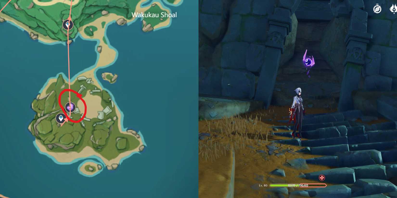 All Tsurumi Island Electroculus Locations