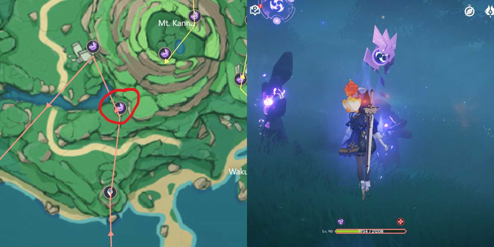 All Tsurumi Island Electroculus Locations