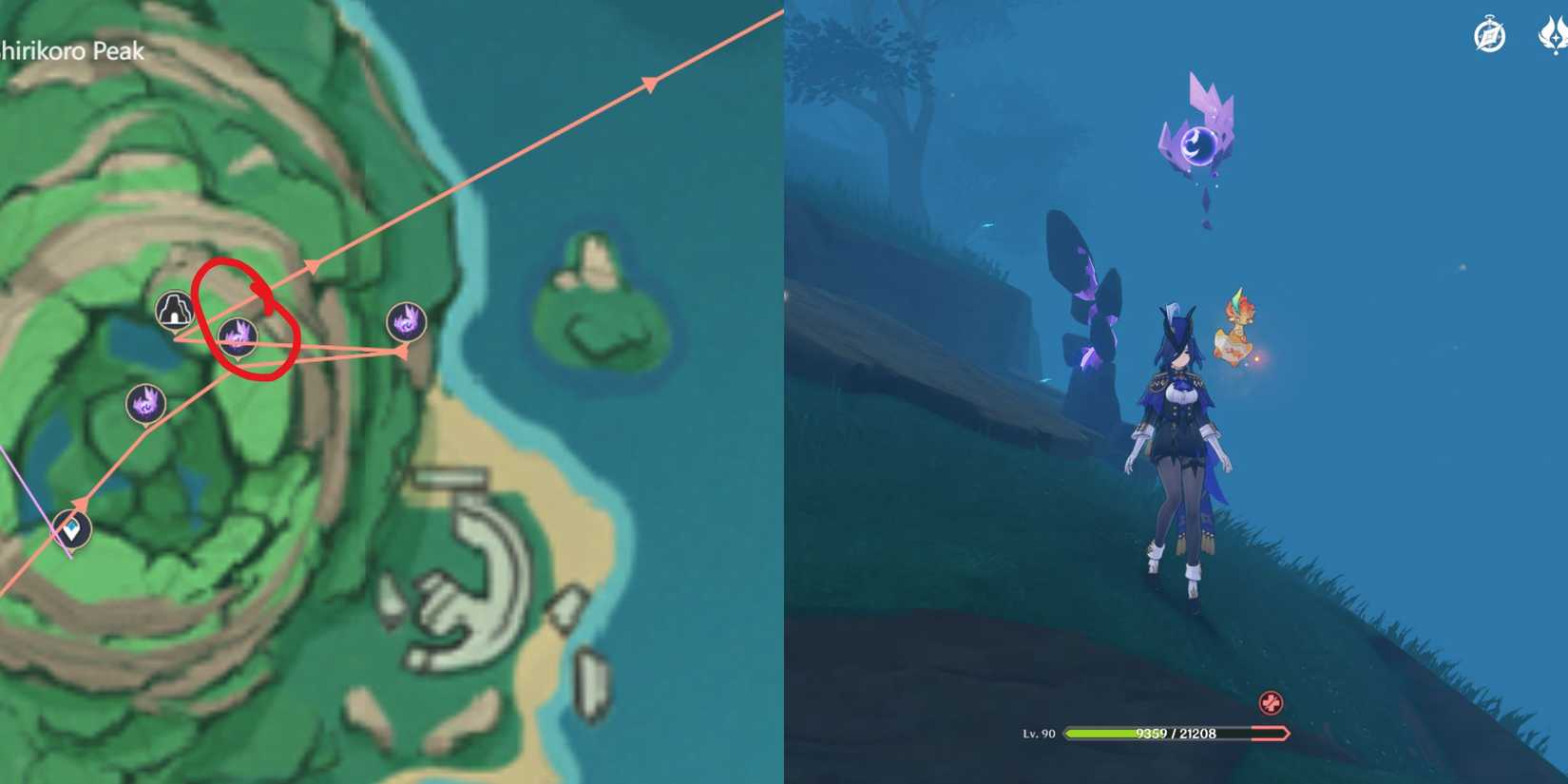 All Tsurumi Island Electroculus Locations