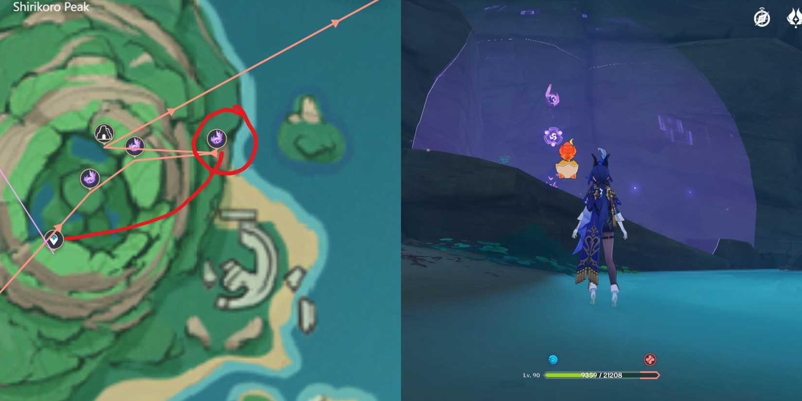 All Tsurumi Island Electroculus Locations