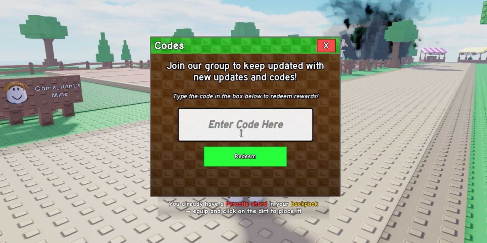 Roblox: Grow Crystals Codes