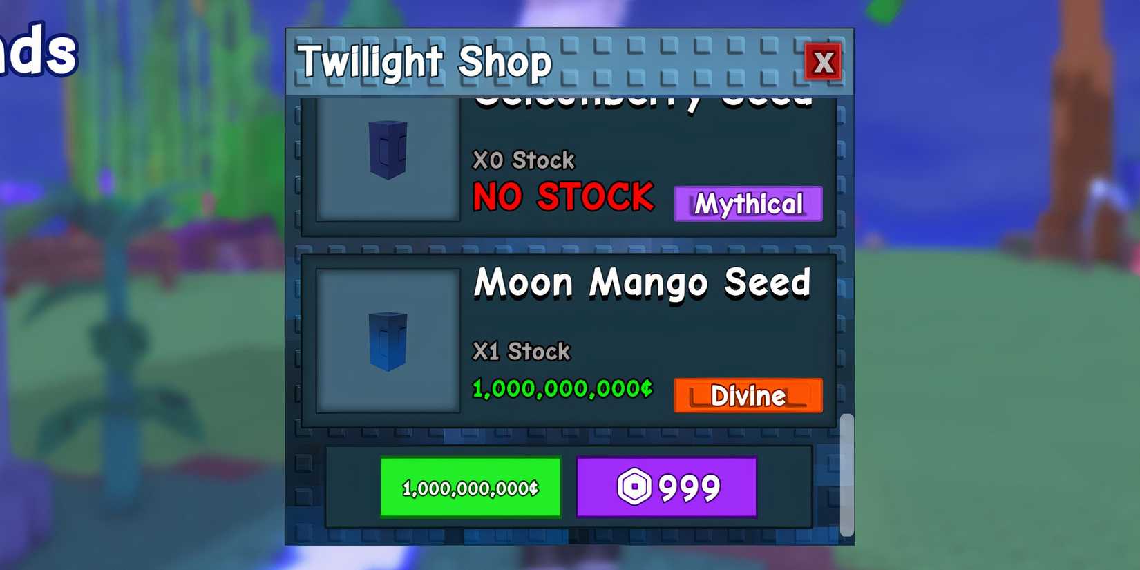 How to Get Moon Mango Seed in Roblox Grow a Garden