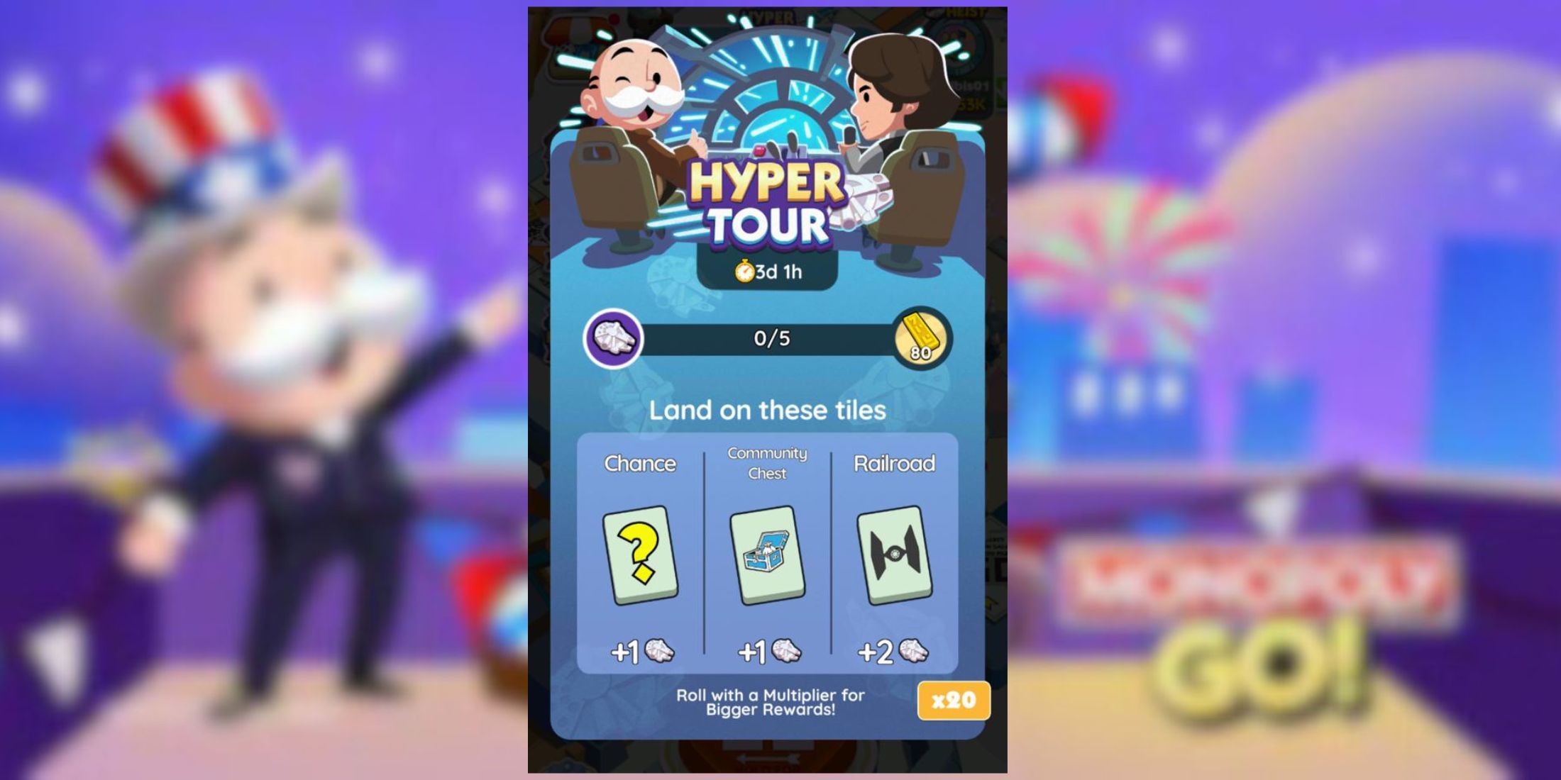 What happens with additional tokens when partners' star wars – 8pe