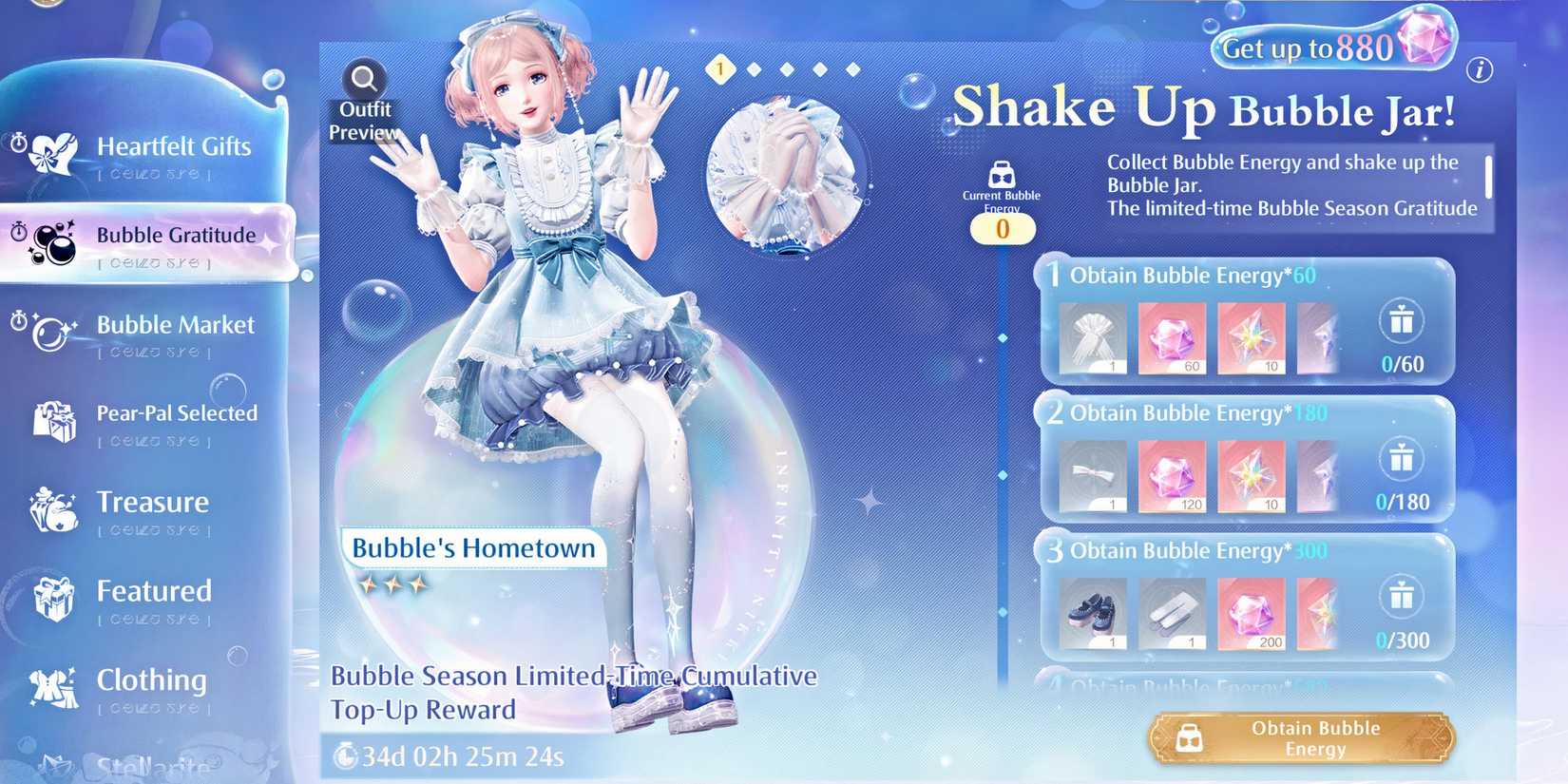 How to Get Bubble Energy in Infinity Nikki