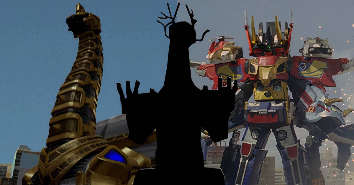 Mecha Zord Power Rangers Fora Selvagem Super Sentai Power Rangers