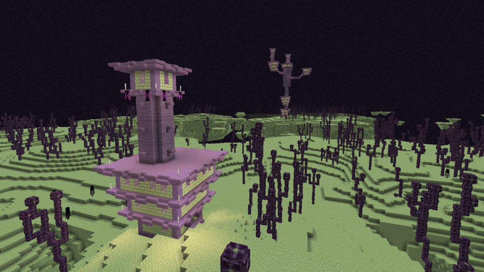 Minecraft's Vibrant Visuals Update Makes Neat Change to The End Dimension