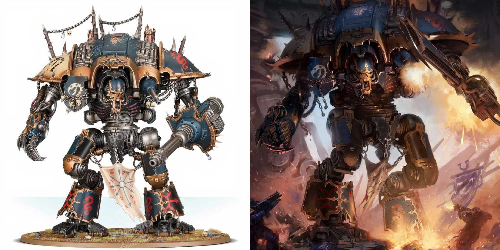 Strongest War Machines Of Chaos In Warhammer 40k