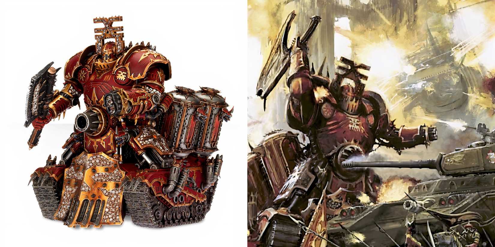 Strongest War Machines Of Chaos In Warhammer 40k