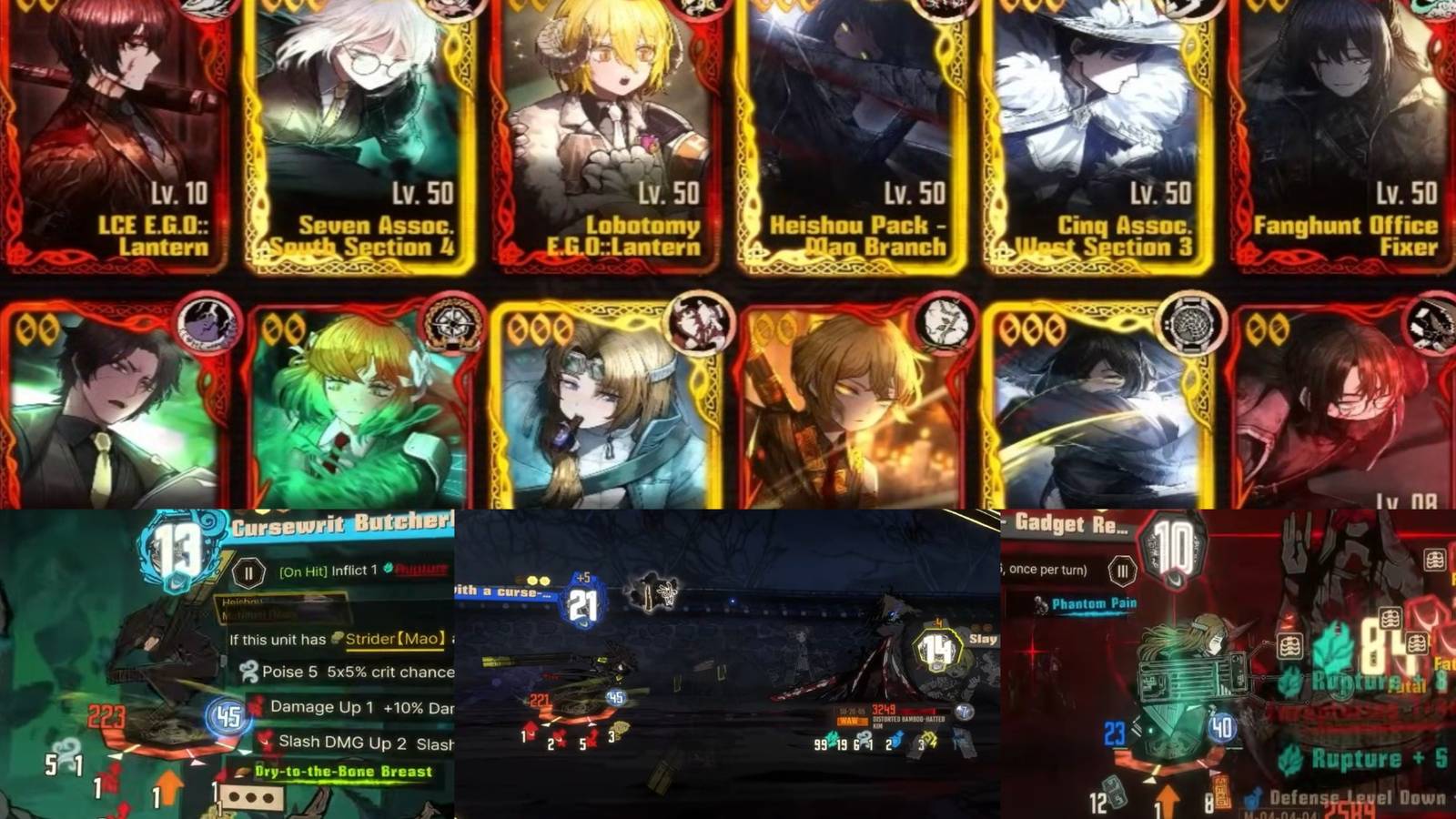 Best Rupture Teams In Limbus Company