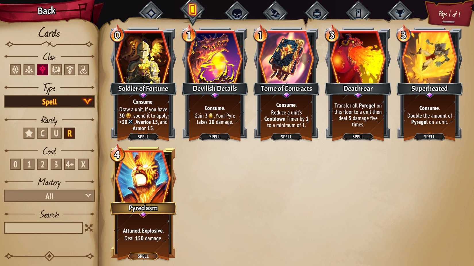 Monster Train 2 - Pyreborne Clan Guide