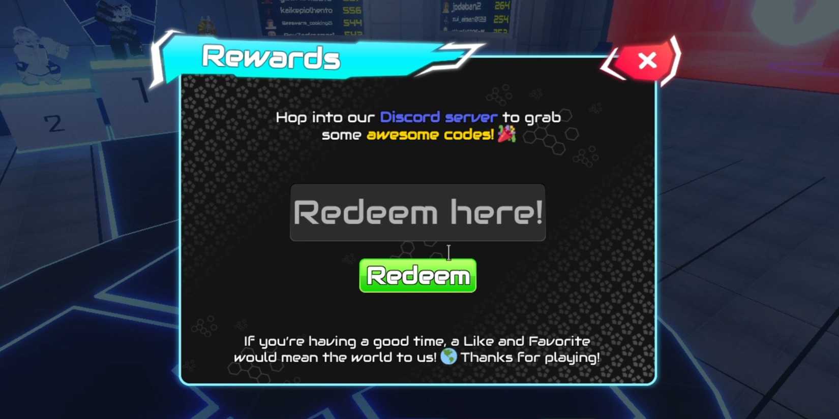 Roblox: Project Egoist Codes