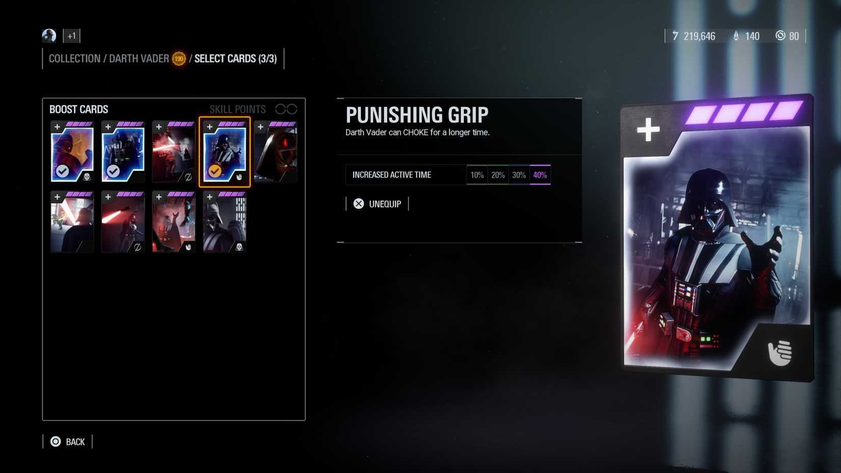 Best Darth Vader Star Cards in Battlefront 2