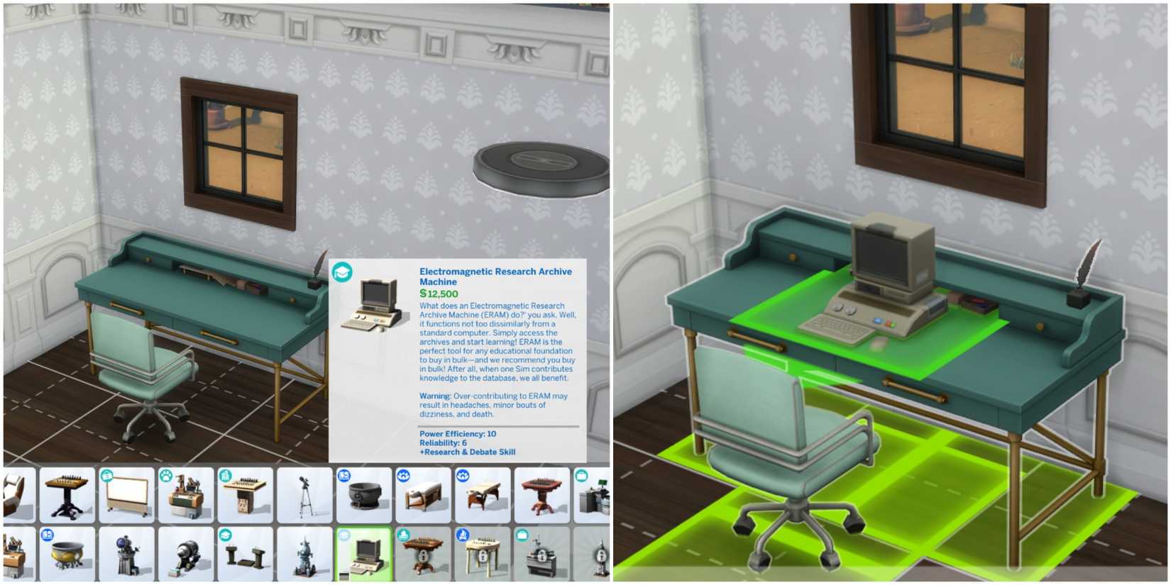 Where Is the Research Archive Machine in The Sims 4?