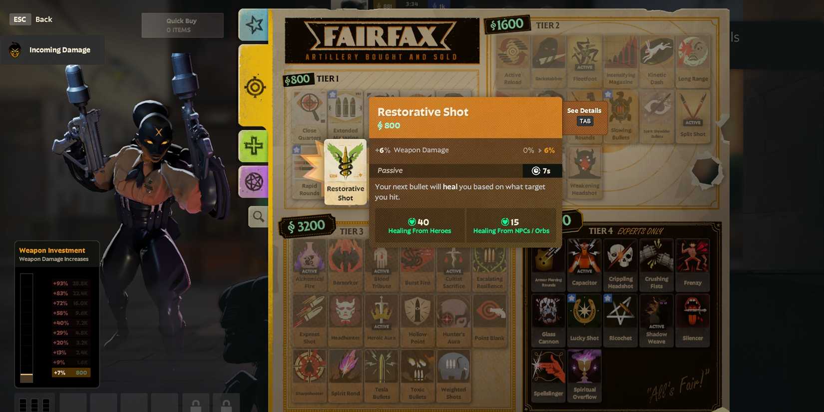 Deadlock: Best Weapon Items