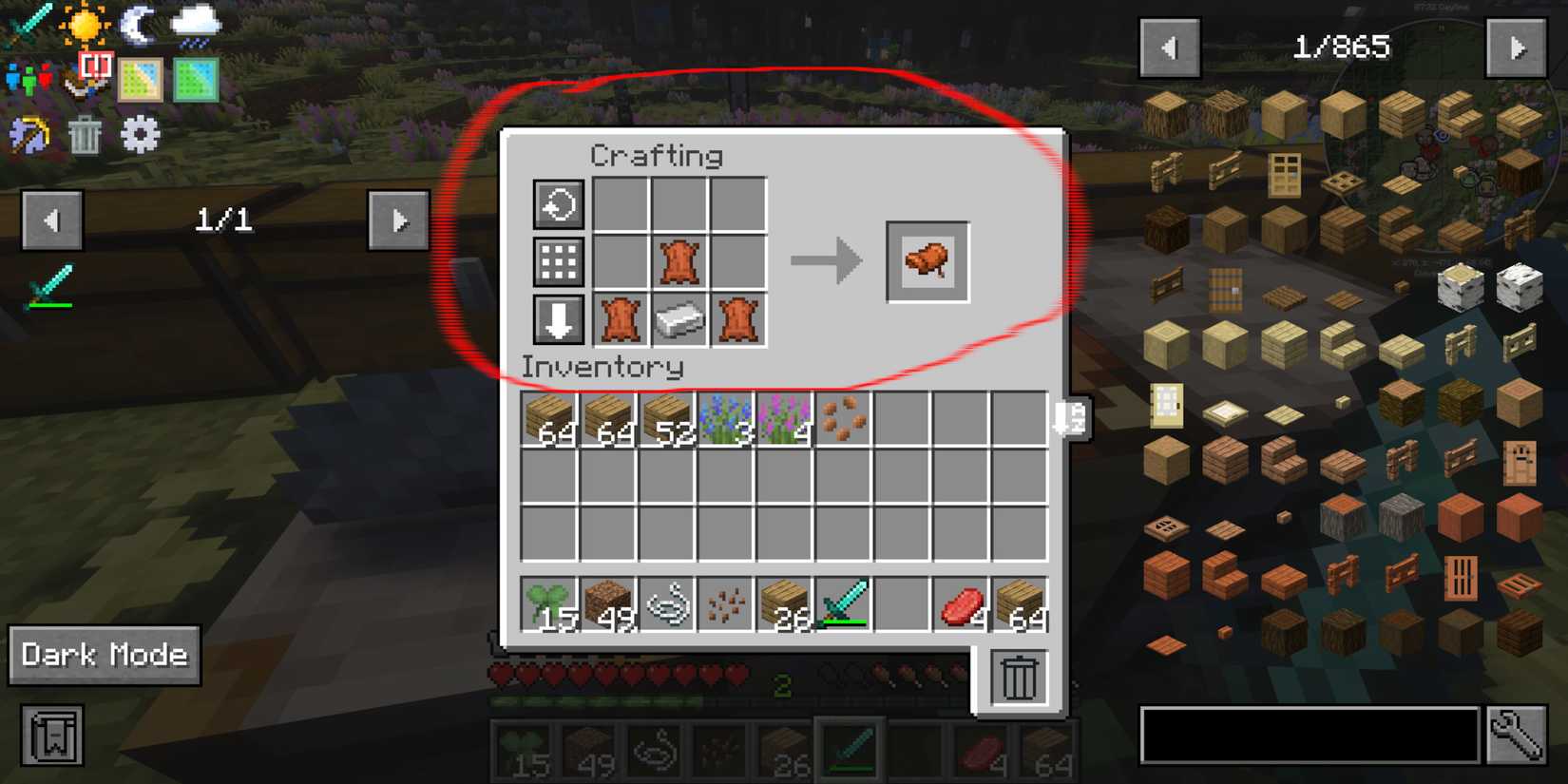 Minecraft: How To Make A Saddle