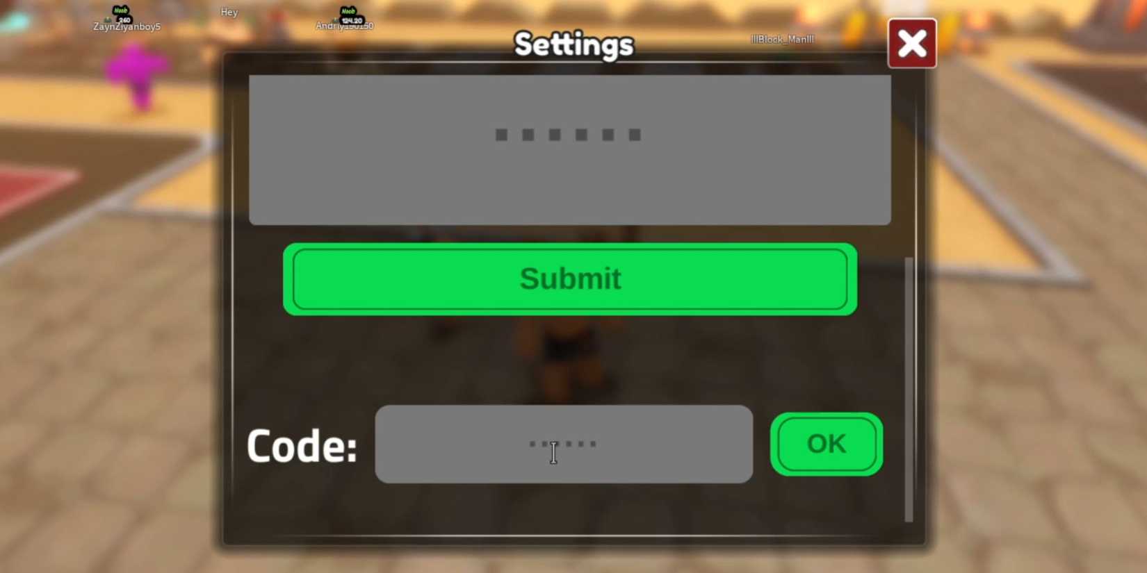 Roblox: Sisyphus Training Codes