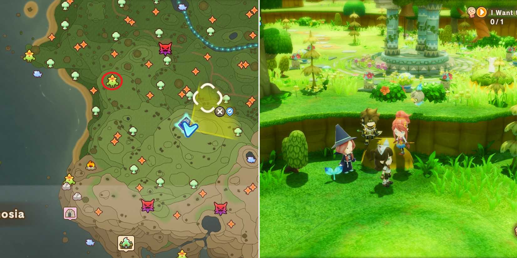 South Greatgut Plains Leafe Locations In Fantasy Life i
