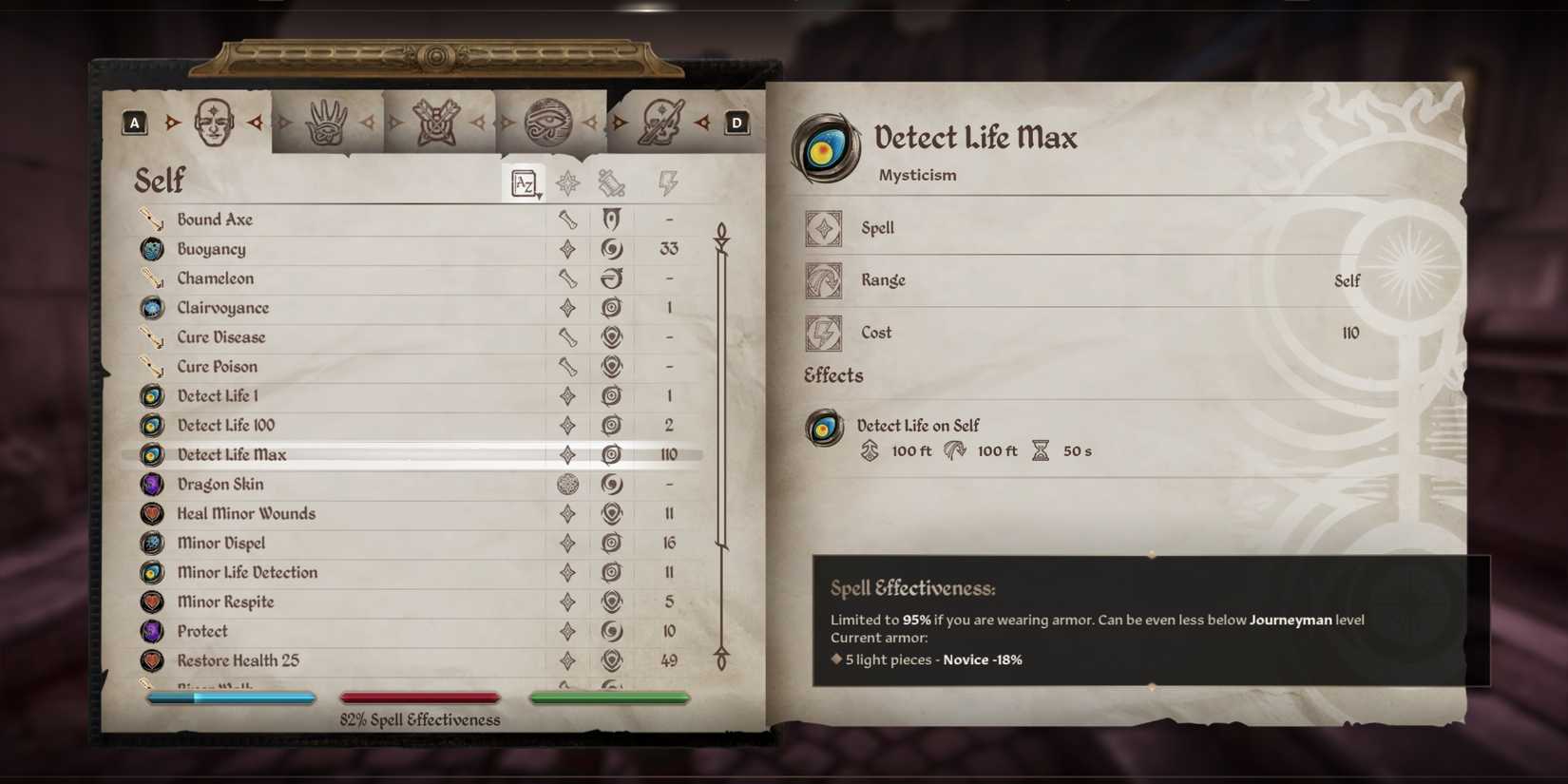 How Does Spell Effectiveness Work in Oblivion Remastered