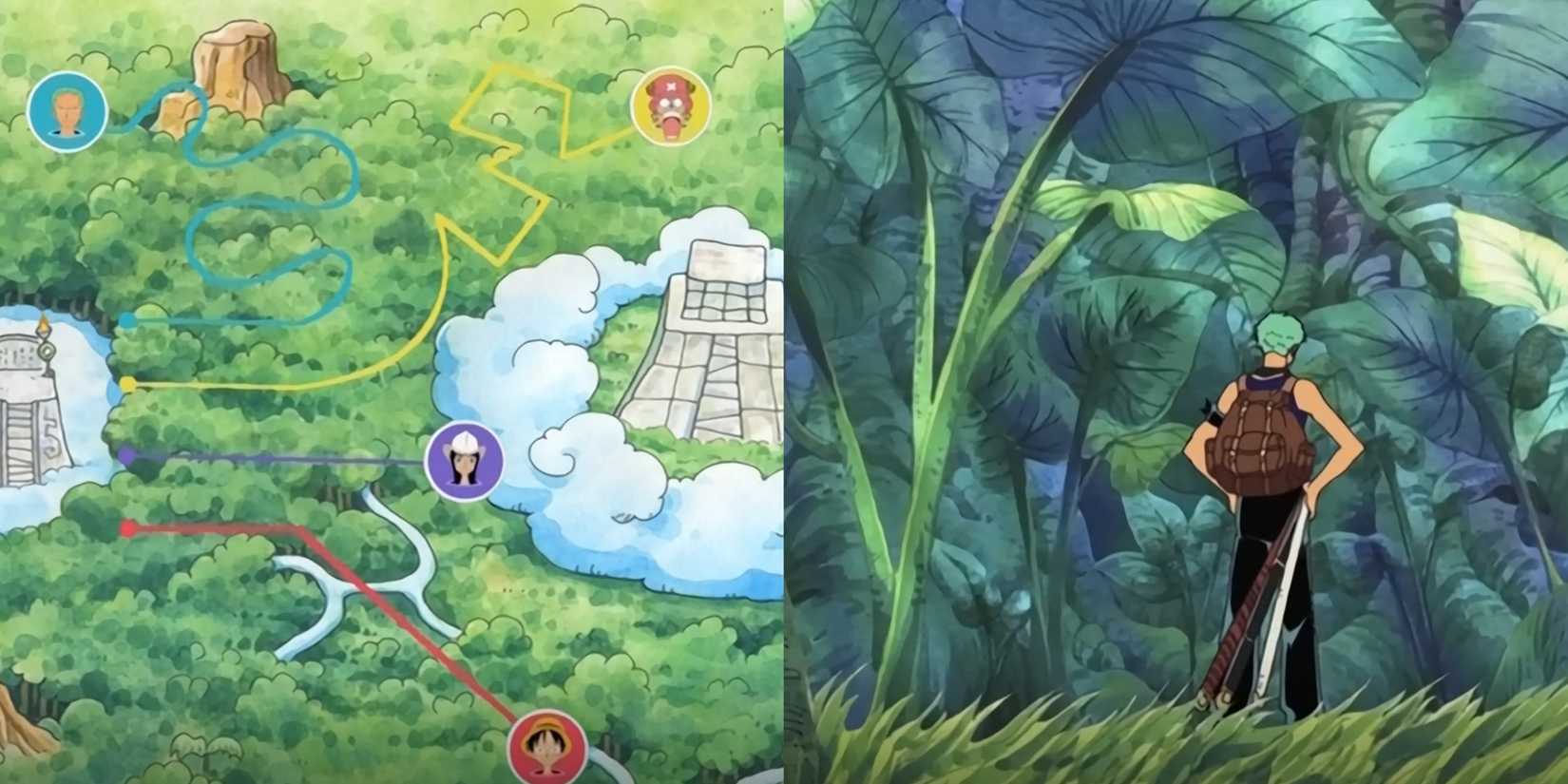 Every Time Zoro Gets Lost In One Piece