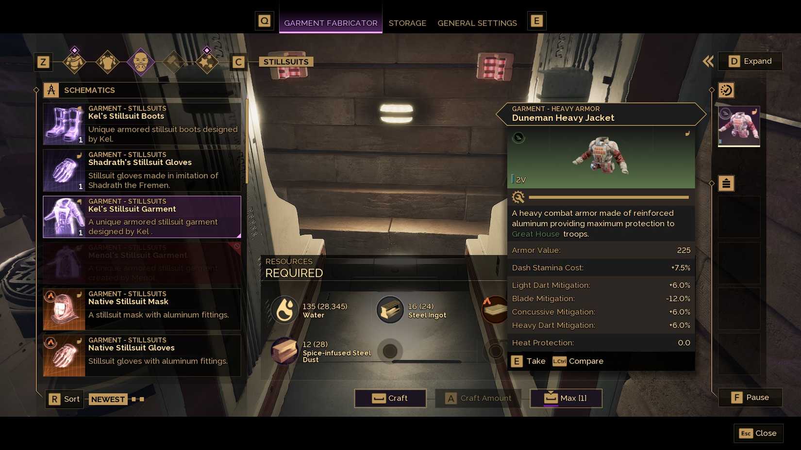 Should You Use Stillsuits or Armor in Dune: Awakening?