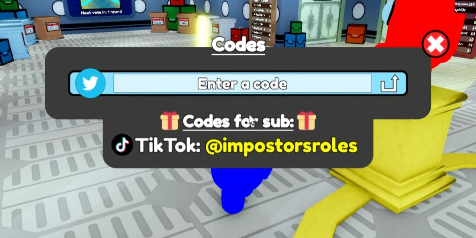 Roblox: Crewmates Among us Codes