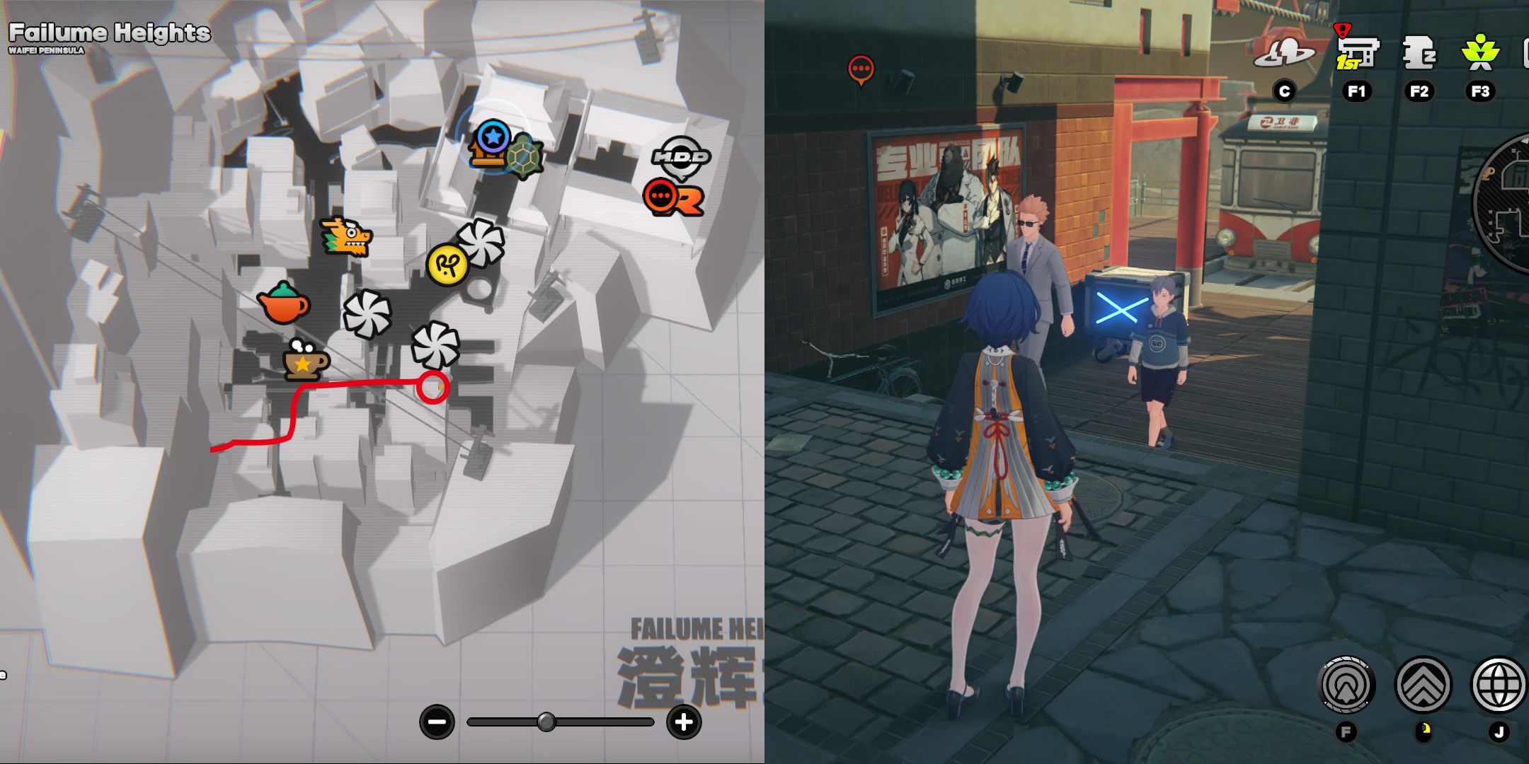 Failume Heights Mini Cargo Trucks Locations In ZZZ - Zenless Zone Zero