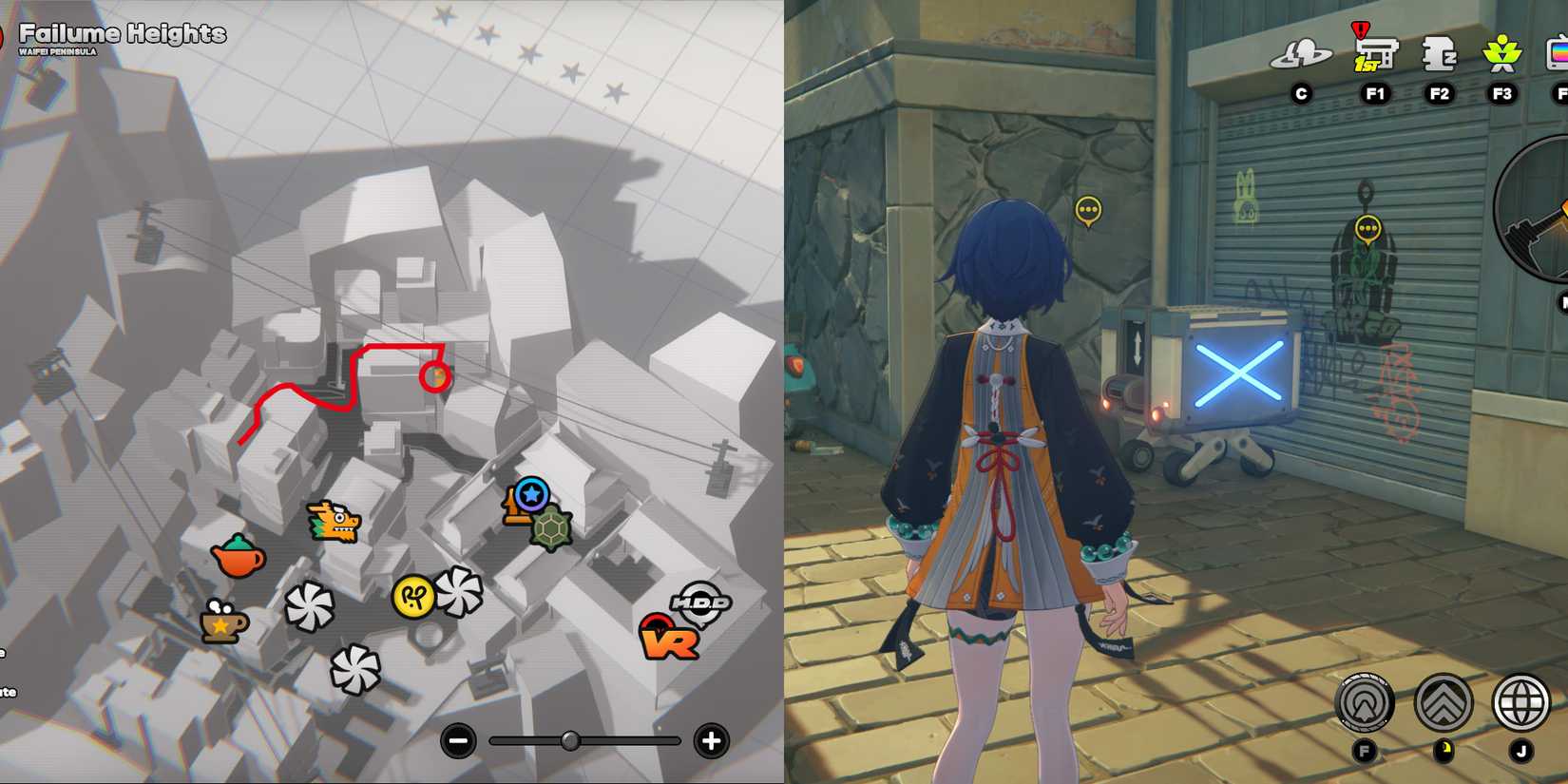 Failume Heights Mini Cargo Trucks Locations In ZZZ - Zenless Zone Zero