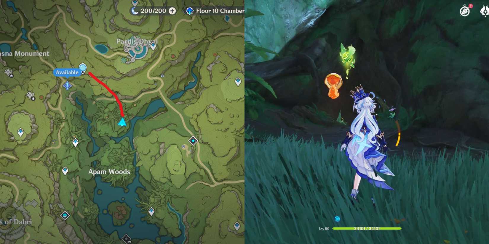 Ashavan Realm Dendroculus Locations In Genshin Impact