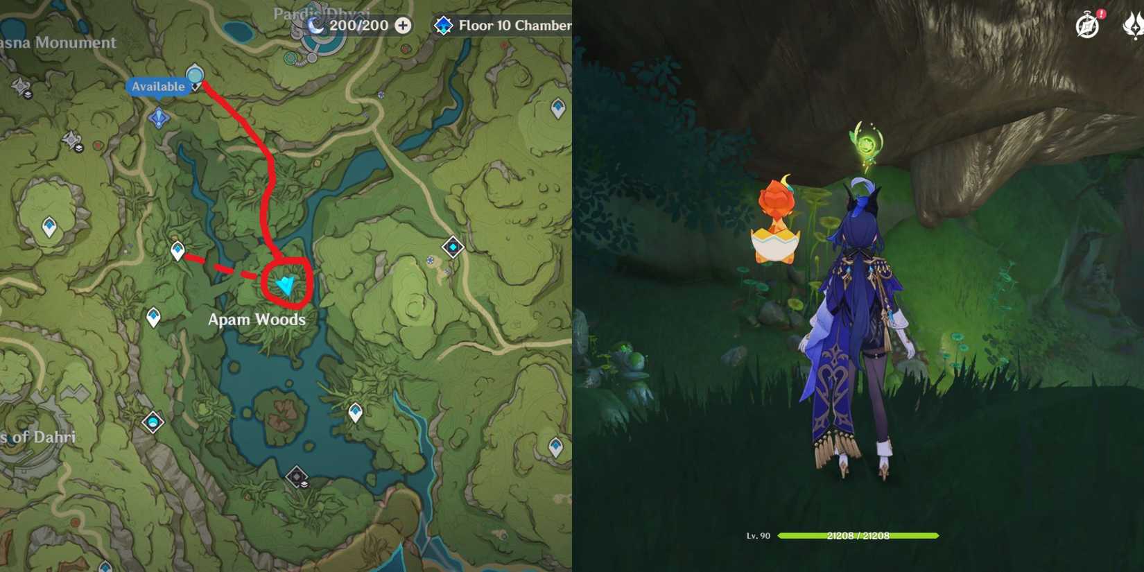 Ashavan Realm Dendroculus Locations In Genshin Impact