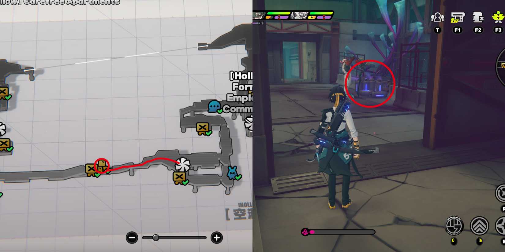 Carefree Apartments Chests And Inert Ether Canister Locations In ZZZ