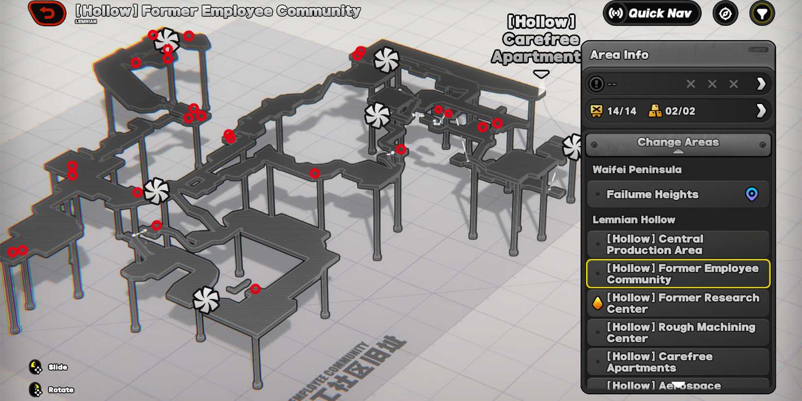 Former Employee Community Chests And Inert Ether Canister Locations In ZZZ