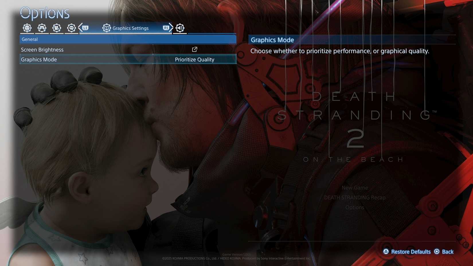 Best Graphics Mode for Death Stranding 2