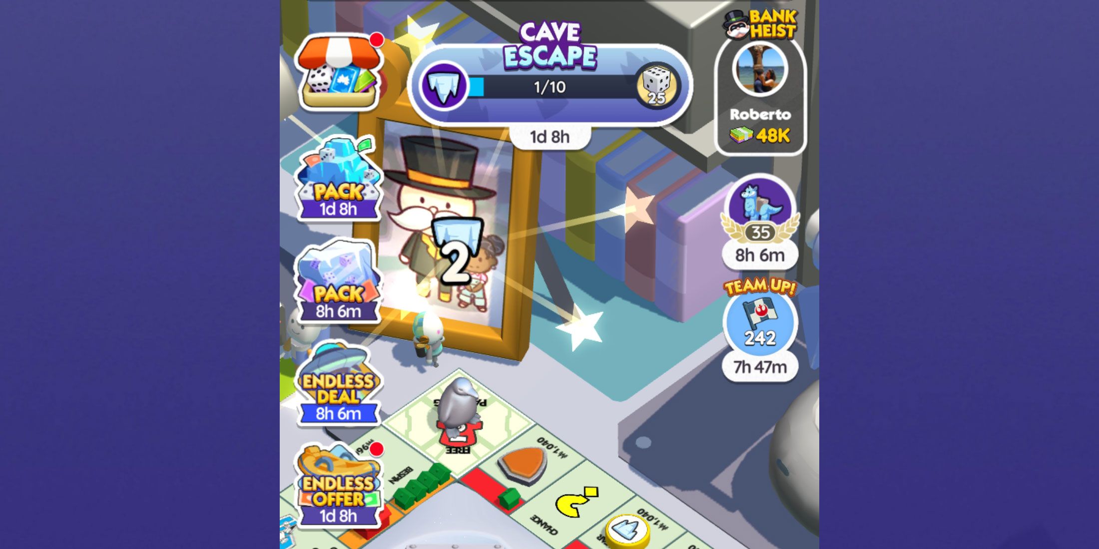 Monopoly Go: Cave Escape Rewards And Milestones - ValoSettings.com