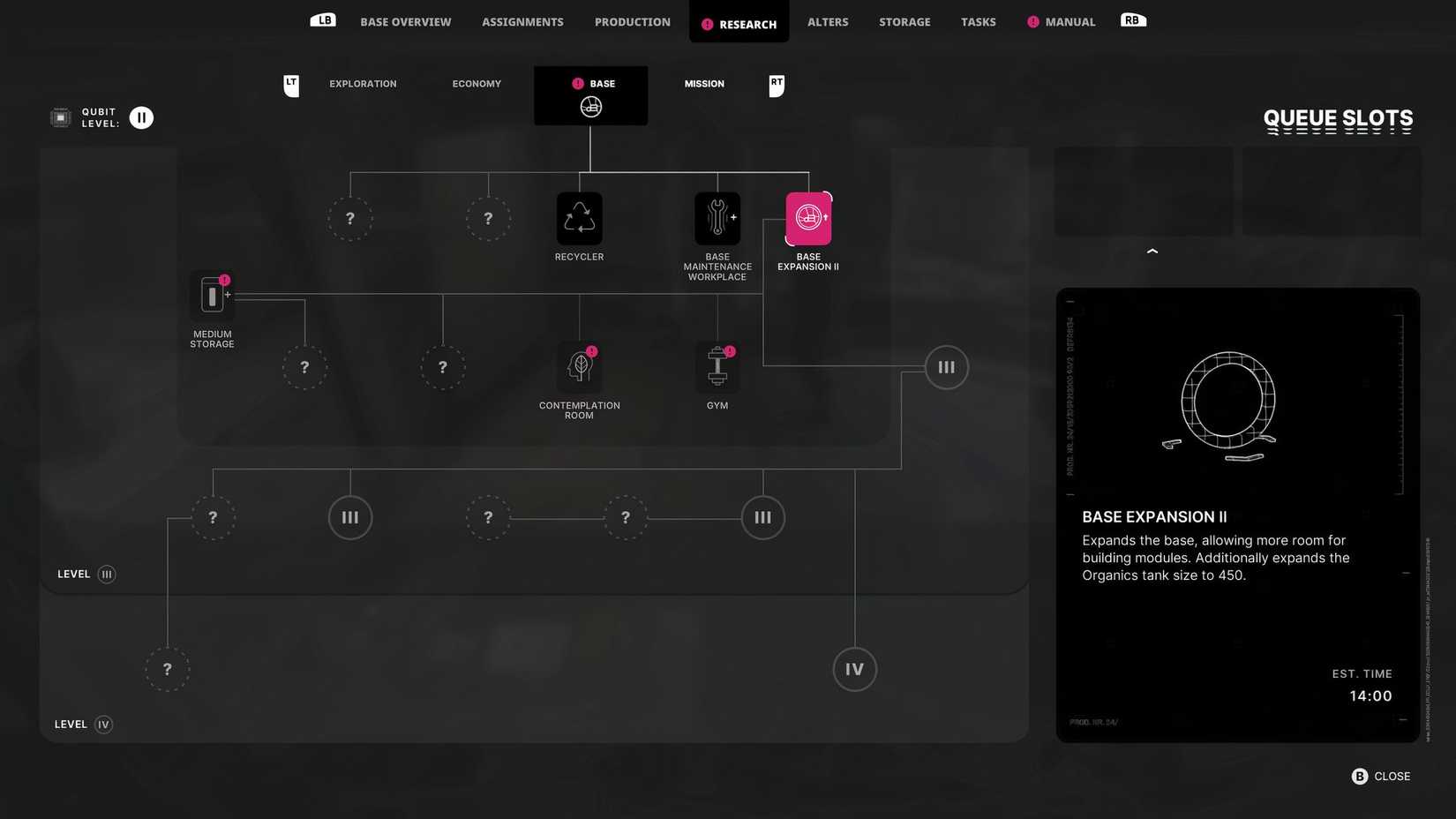 How to Increase Base Size in The Alters