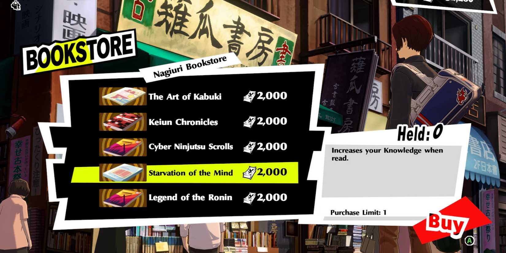 How to Increase Knowledge in Persona 5 Phantom X