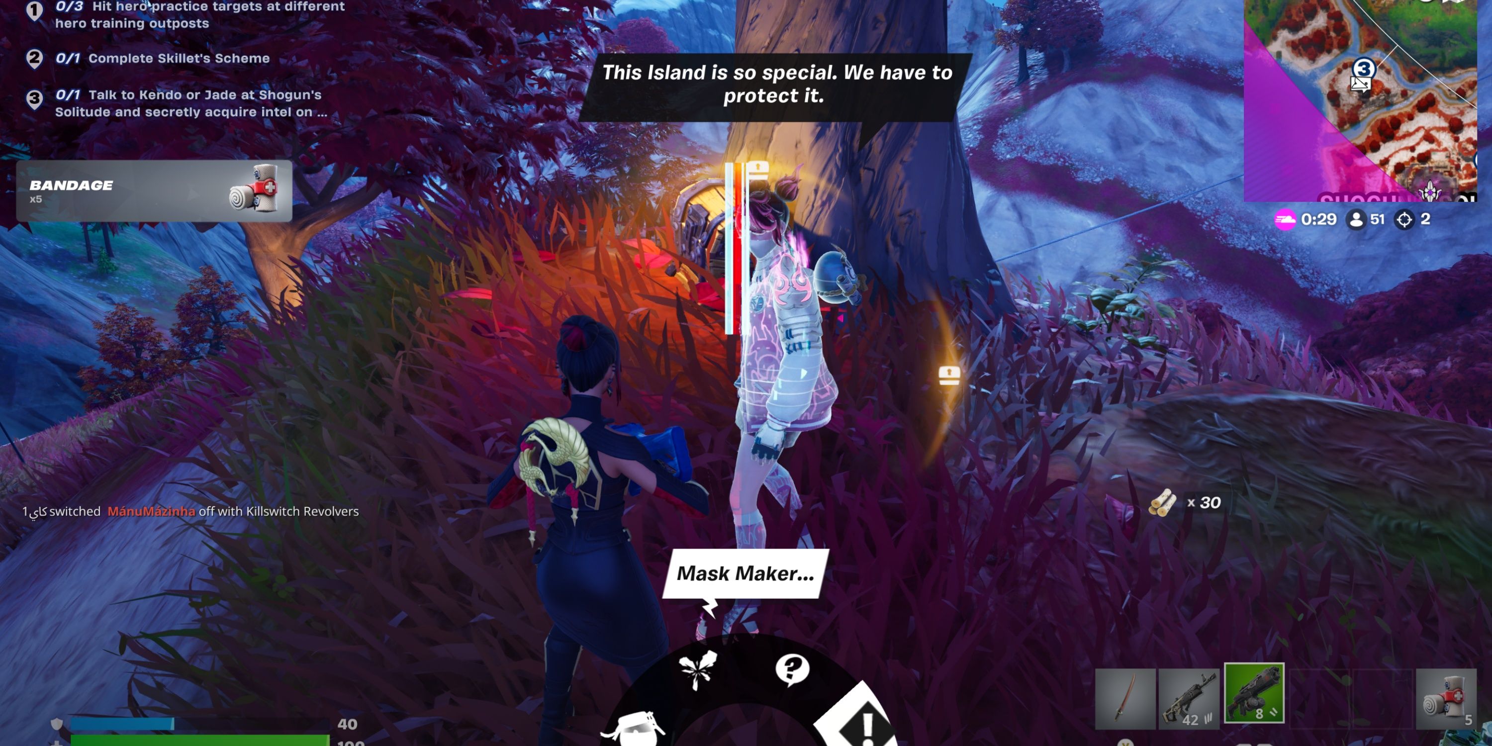 How to Complete Skillet's Scheme Story Quests in Fortnite