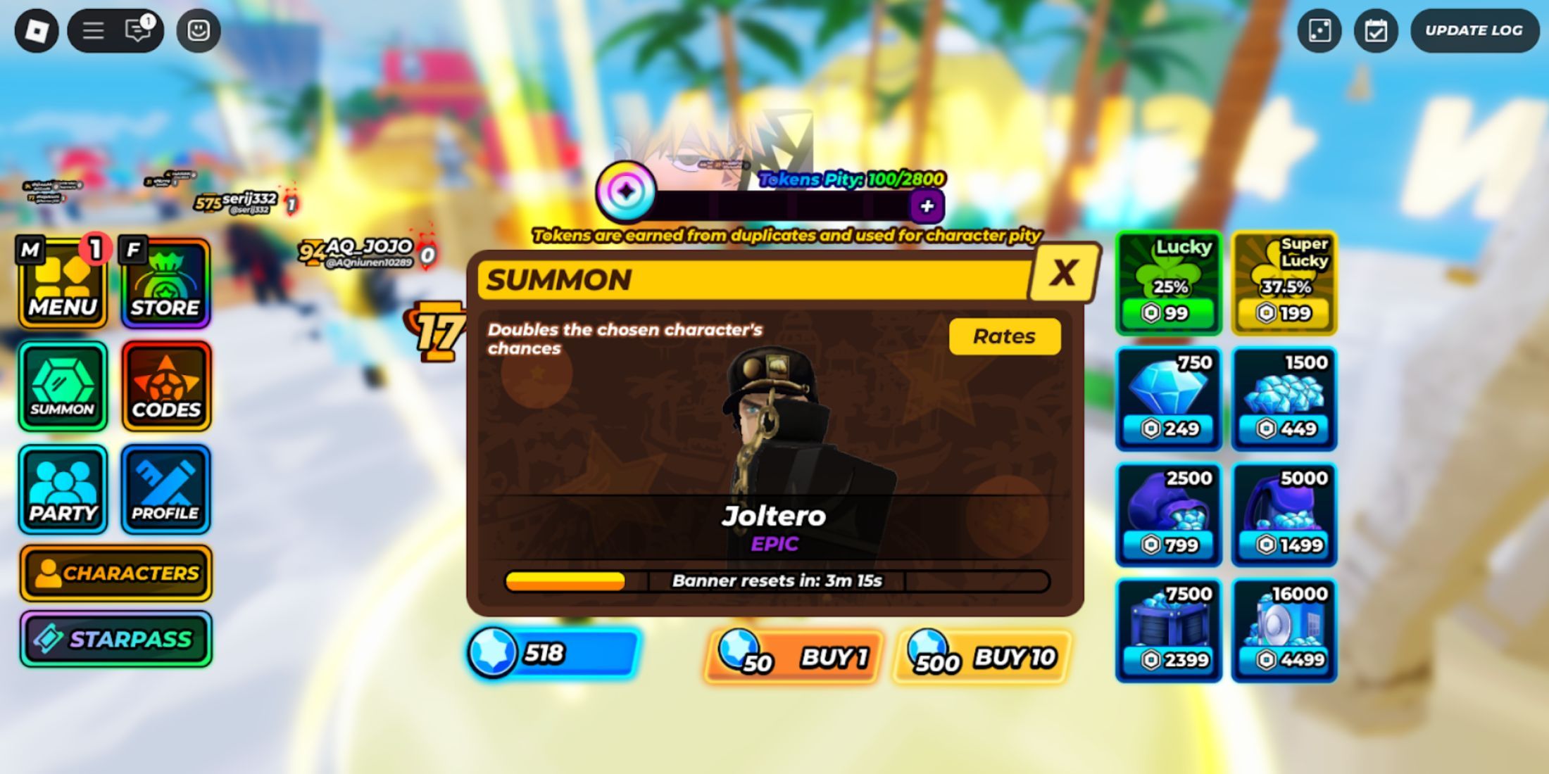 Roblox: Jump Stars Tier List