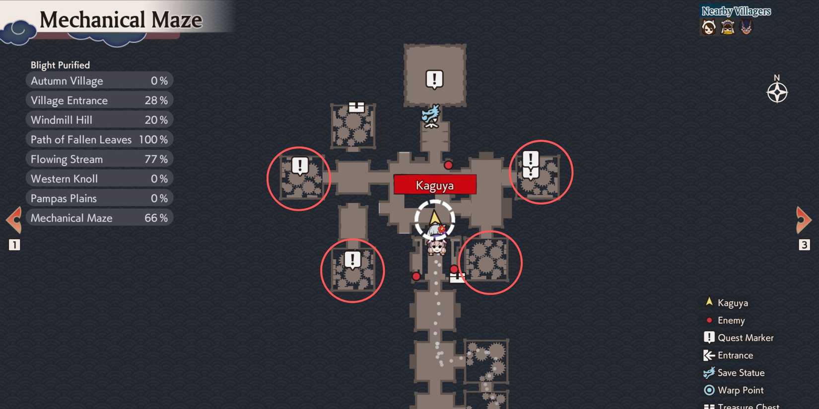 Rune Factory: Guardians of Azuma - Mechanical Maze Walkthrough