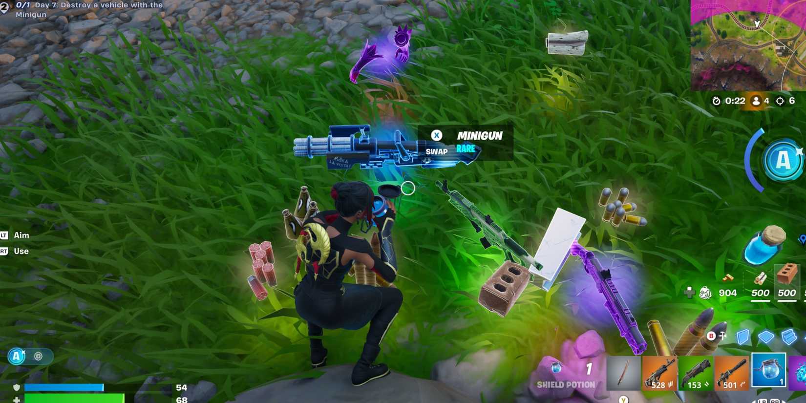 Fortnite: How to Find the Minigun