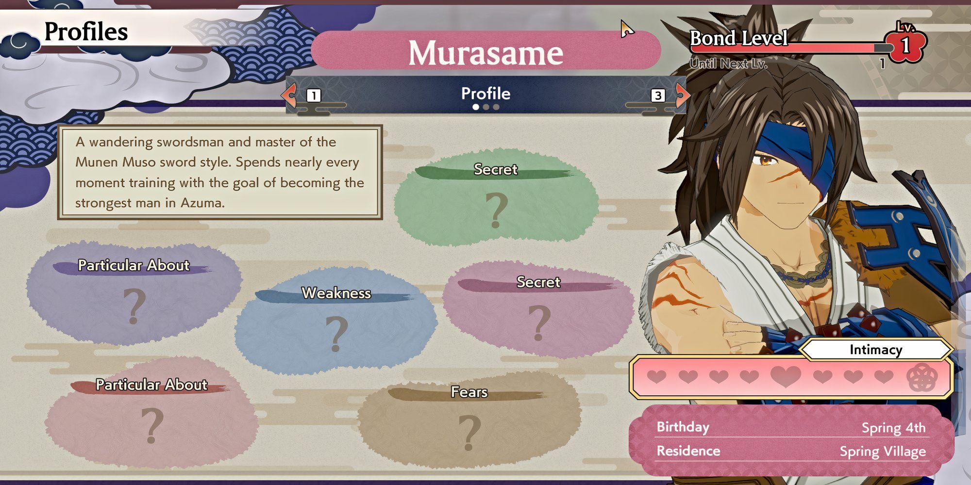 Rune Factory Guardians of Azuma: Murasame Romance Guide (Best Gifts for ...