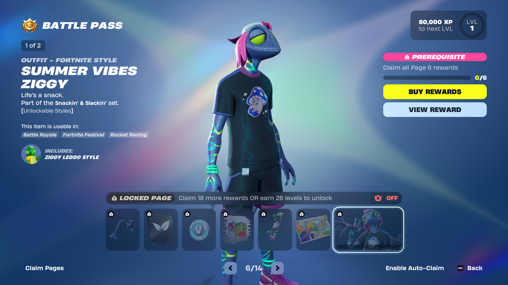 Full Fortnite Super Battle Pass Showcase