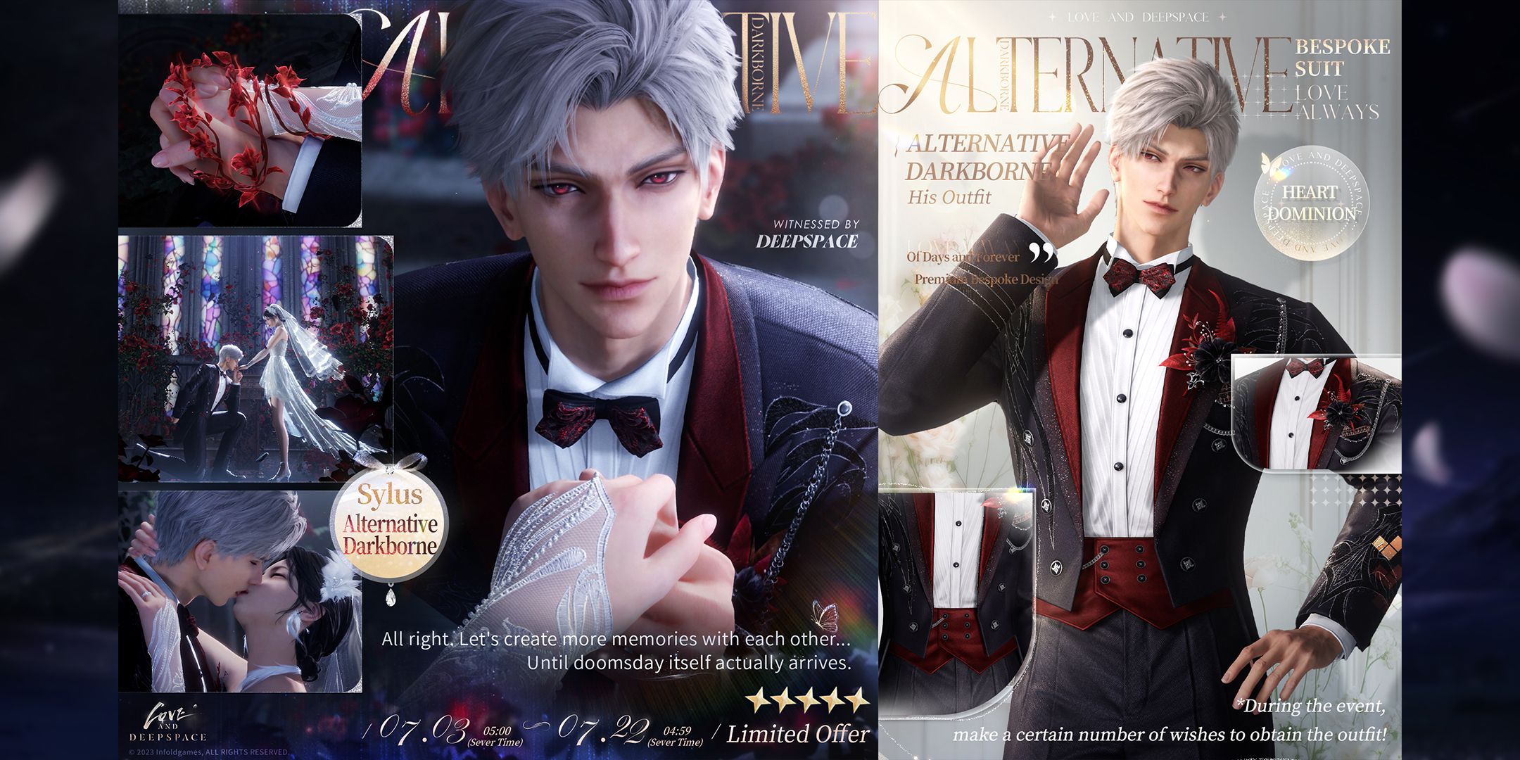 Love and Deepspace Banners (Current, Next, Upcoming, And Past Banners)